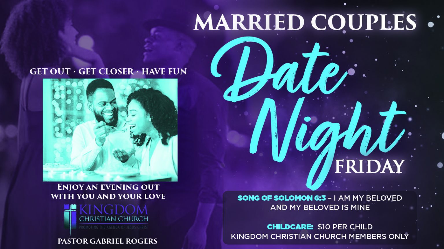 Married Couples Date Night – Kingdom Christian Church