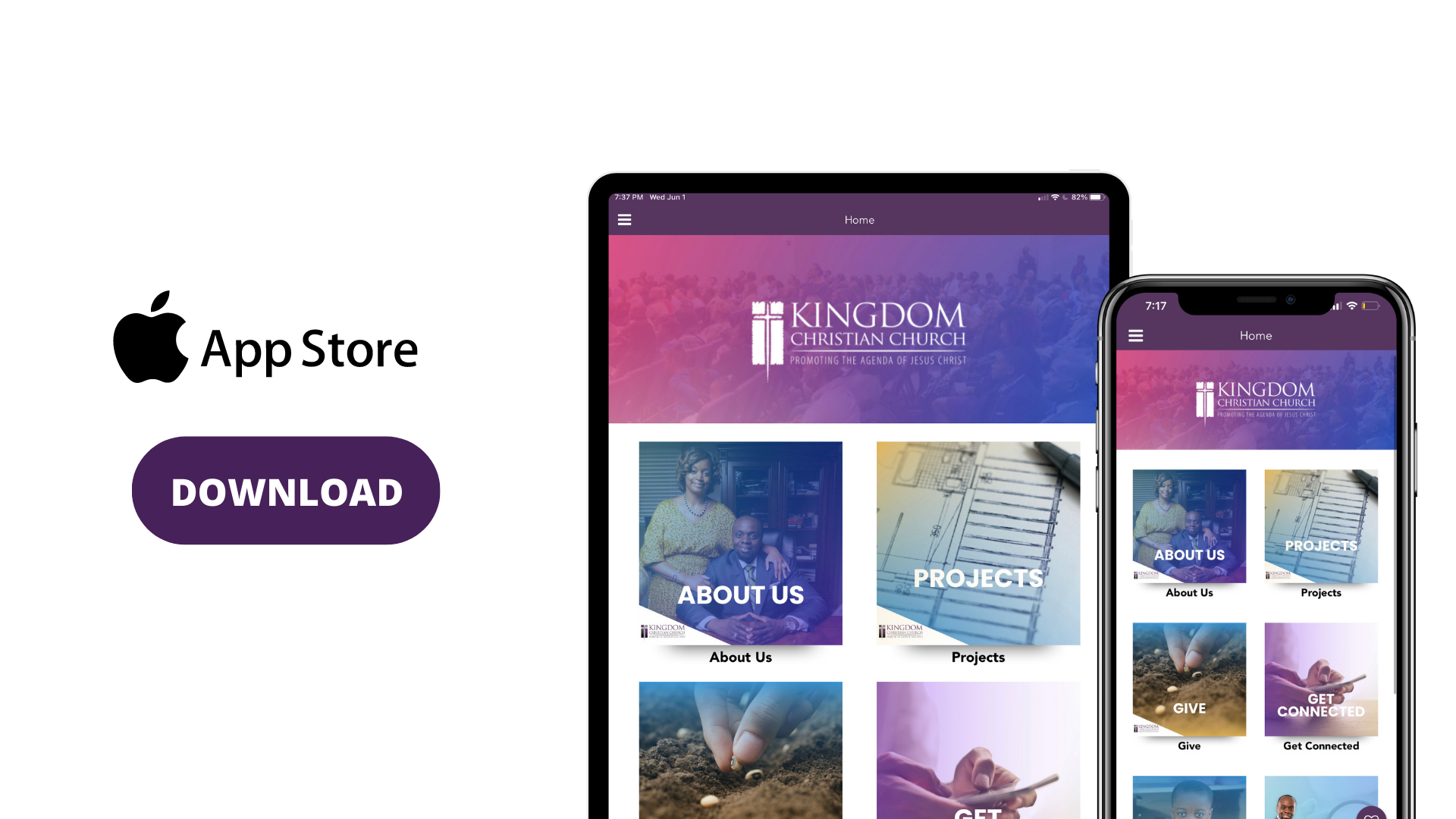 Download The KCC App – Kingdom Christian Church