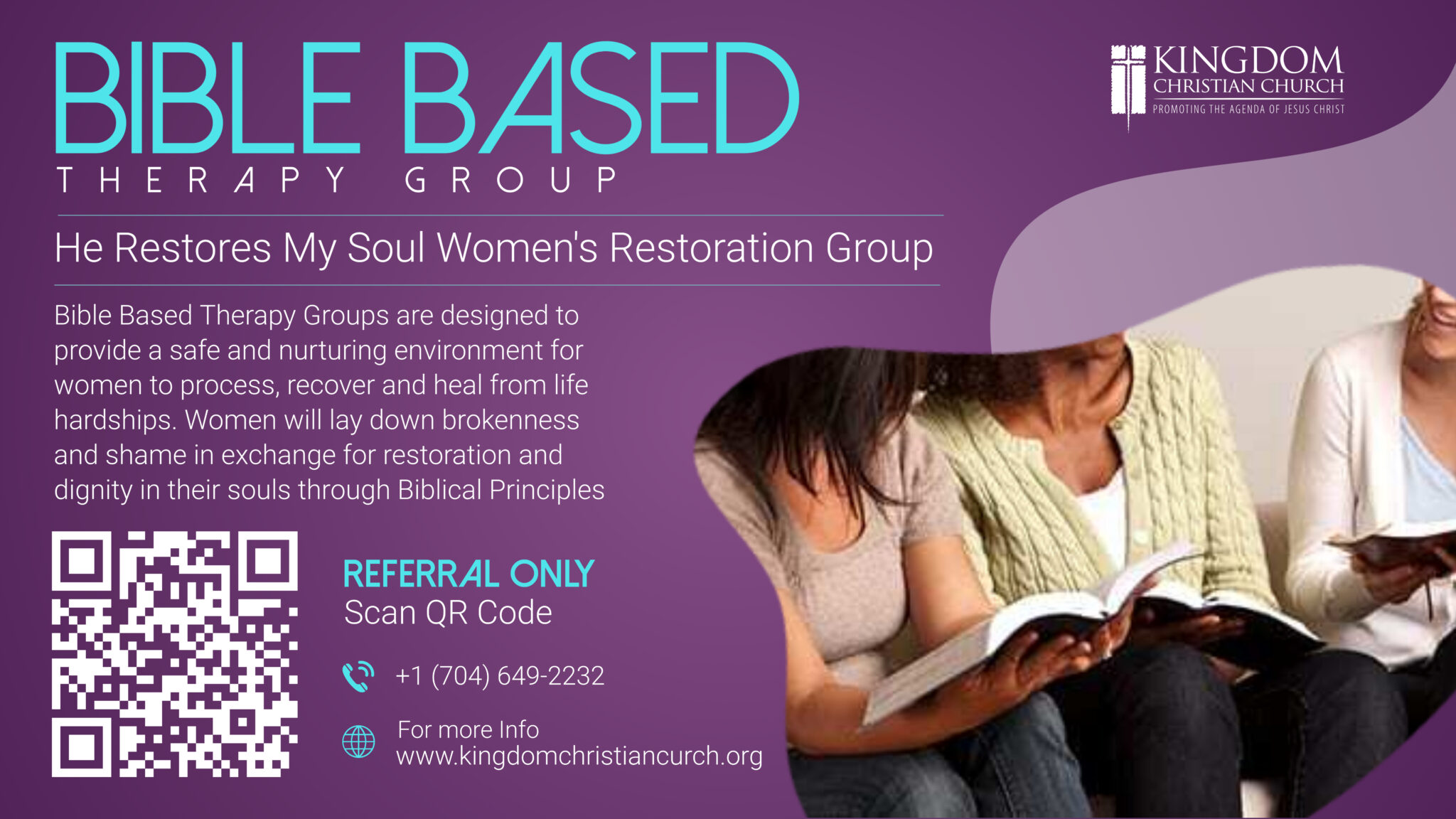 Bible Based Therapy Group – Kingdom Christian Church