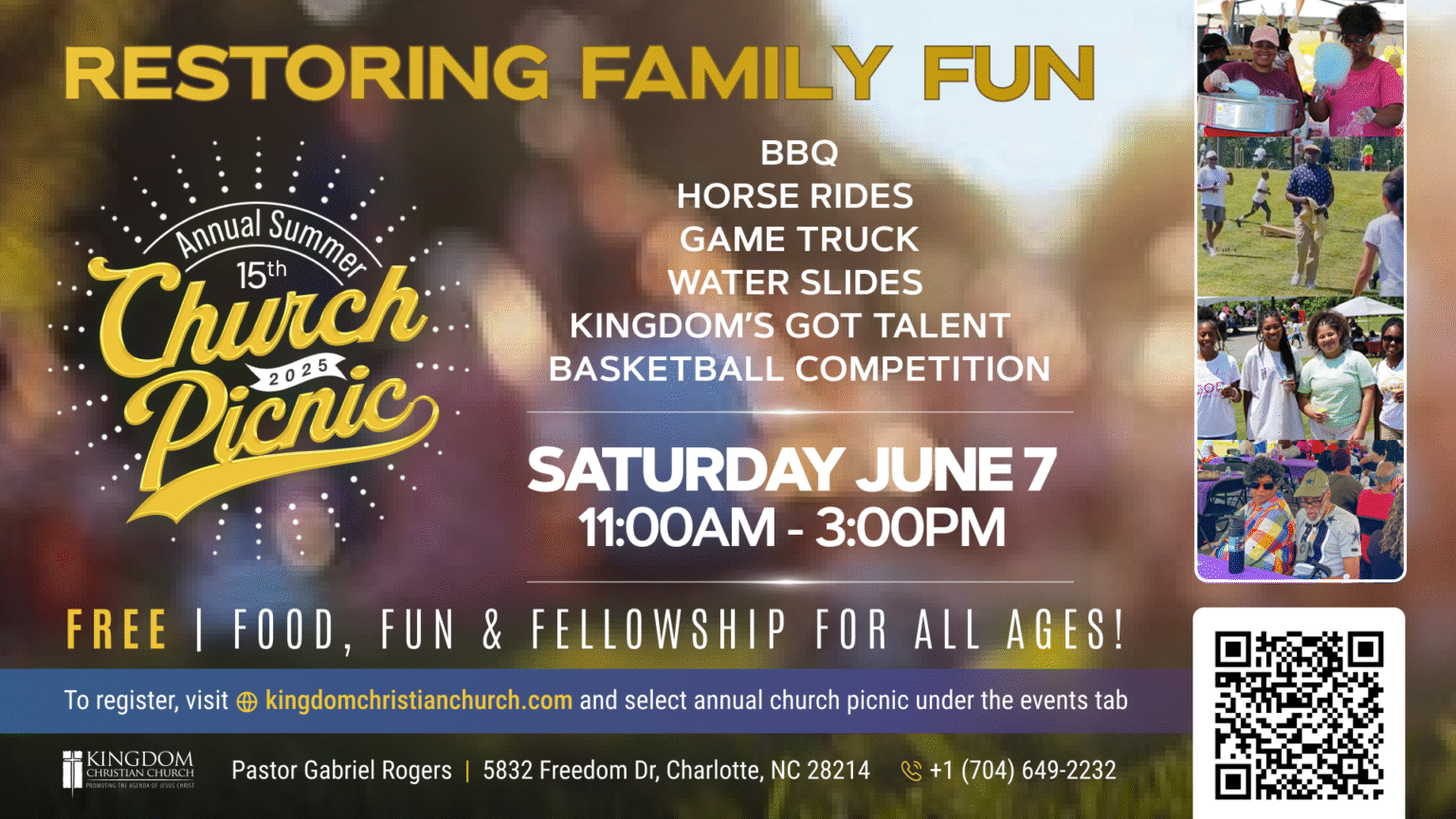 Annual Church Picnic 2025 – Kingdom Christian Church