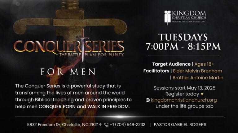 The Conquer Series – Kingdom Christian Church
